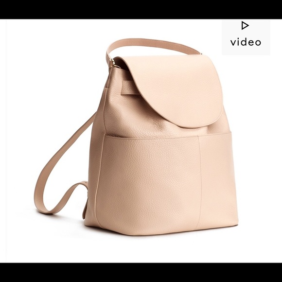Cuyana | Bags | Cuyana Blush Pebbled Leather Backpack | Poshmark